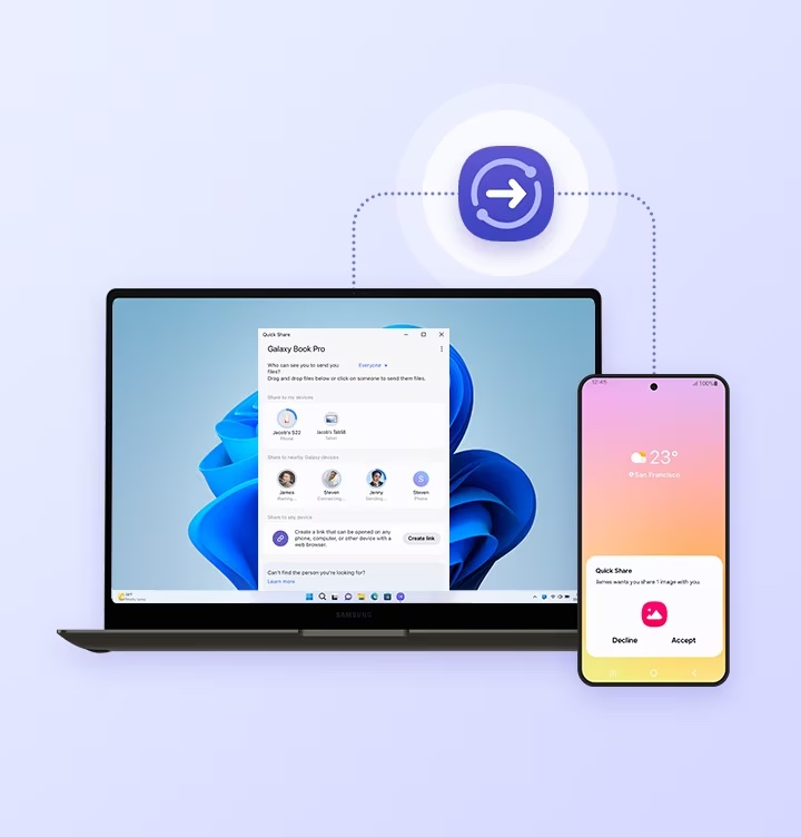 Co je to Quickshare od Samsungu a jak funguje? - Mobileko